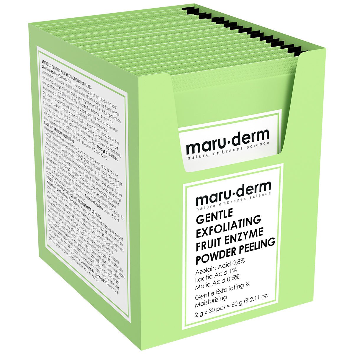 Gentle Exfoliating Fruit Enzyme Powder Peeling 60 Gr - Brands of I.Z.M