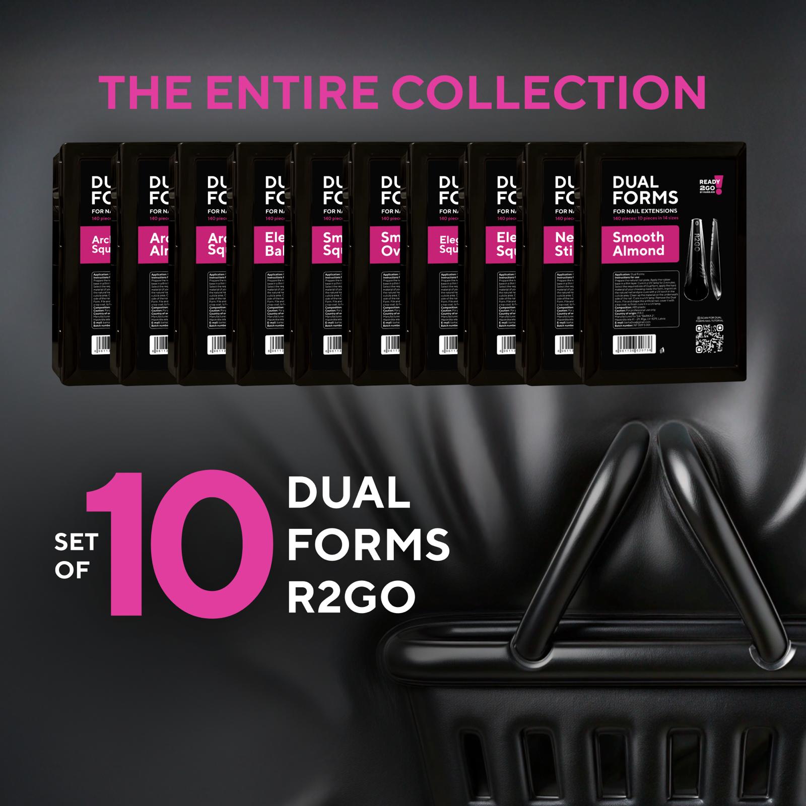 R2Go Dual Tipse set od 10 formi